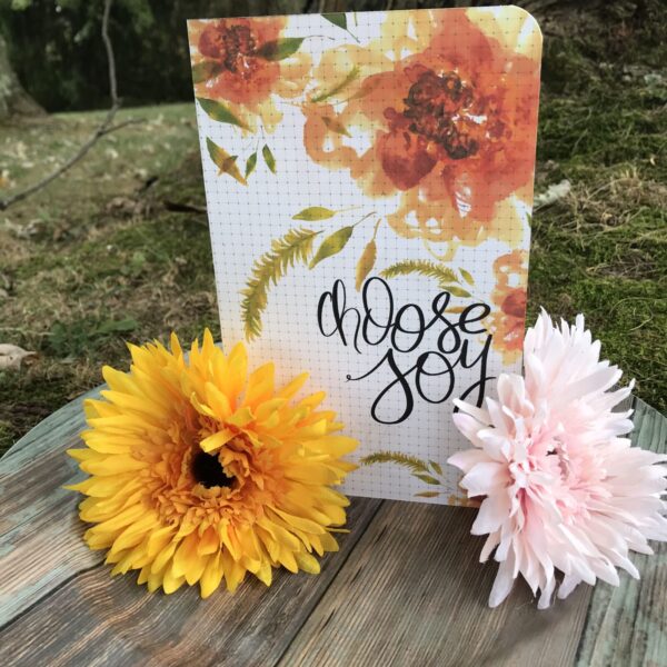 Free Download: Choose Joy Planner Page - Indigojade Creative
