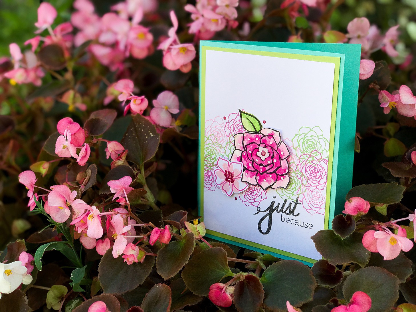Craft Your Joy Card Tutorial: Whimsical Watercolor + Pattern Stamping