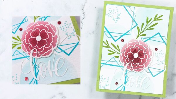Card Tutorial: Geometric Inspired Card Design - Indigojade Creative